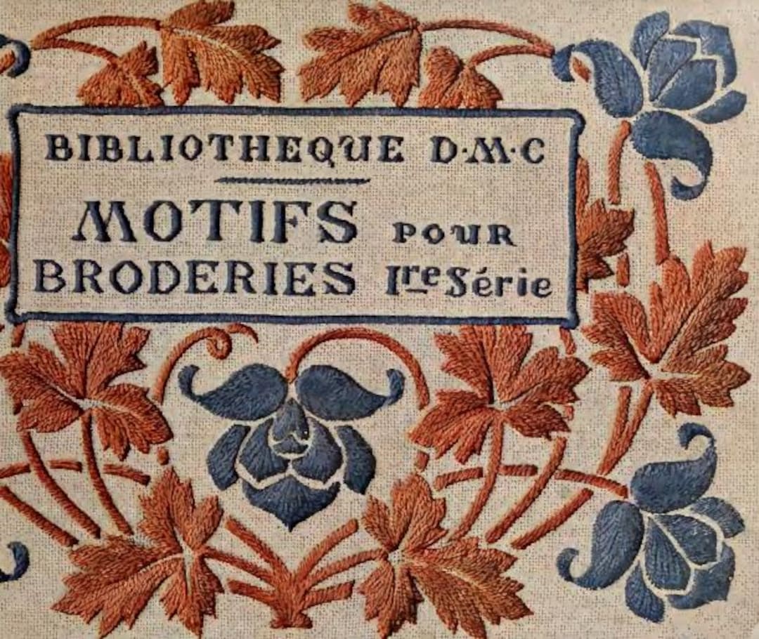 Vintage Embroidery French Traditional Floral Designs Folk Patterns ...