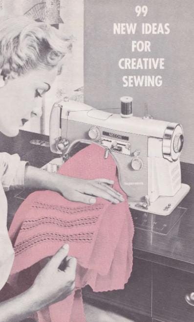 Necchi Lycia 524 522 Automatic Zig Zag Manual Sewing Machine ...