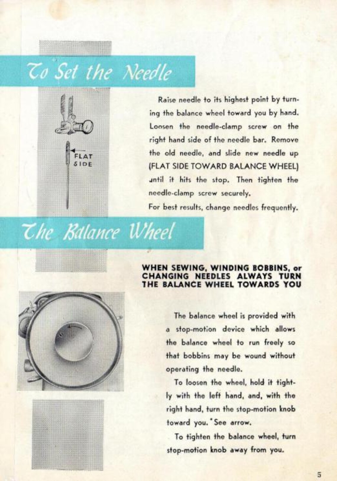 Brother Super Streamliner Sewing Machine User Guide Retro Guide ...