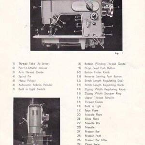 Adler 280M Hilton Riccar 333 Zig Zag Sewing Machine PDF Bundle ...