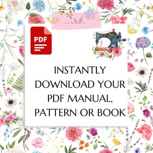 Janome Memory Craft 3000 Sewing Machine Instruction Manual PDF Download ...