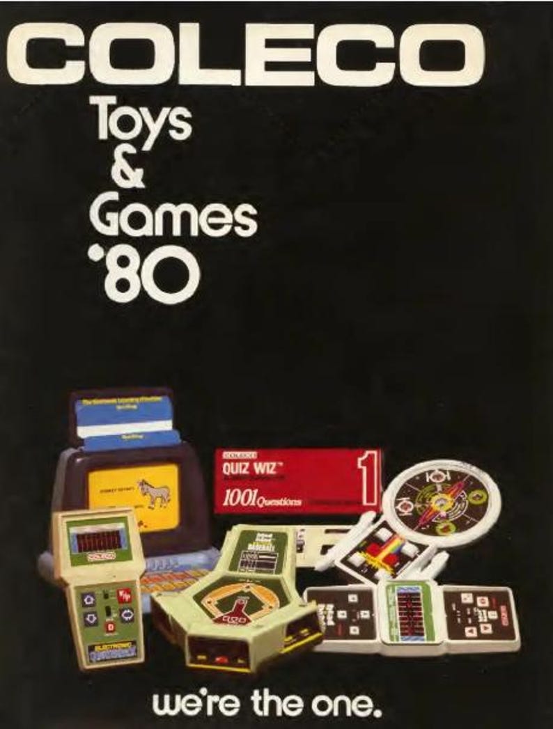 1978 1980 Coleco Toy Catalogs Wish Book PDF Vintage Instant Download ...