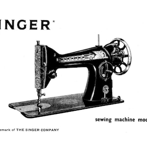 Singer 115 Sewing Machine Instruction Manuals in English Vintage PDF ...