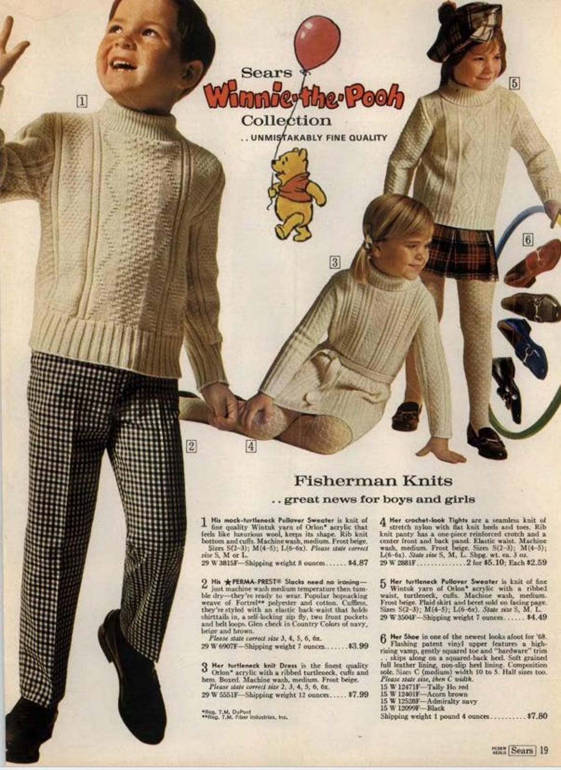 1968 Sears Spring Summer Fall Winter Catalogs Wish List PDF Instant ...