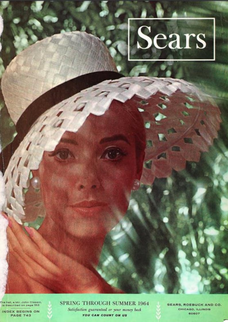 1964 Sears Spring Summer Fall Winter Catalogs Lookbook Wish List PDF ...
