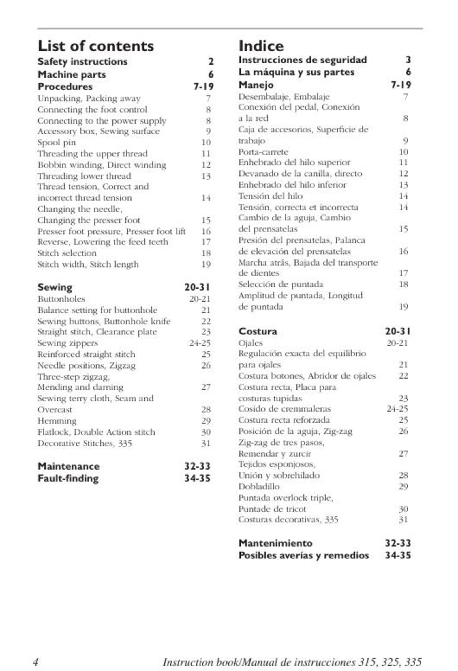 Husqvarna Viking 350 Daisy 315 325 335 Sewing Machine PDF Manual ...