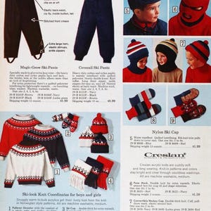 1966 Sears Spring Summer Fall Winter Catalogs Lookbook Wish List PDF ...