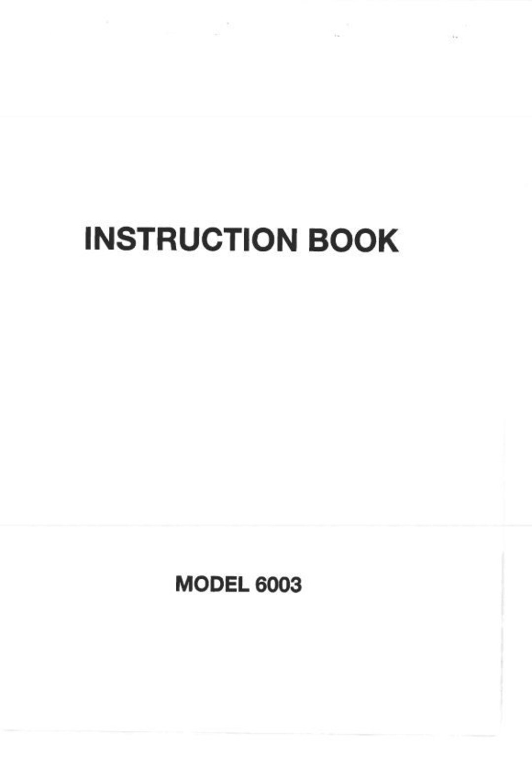 Elna 6003 Sewing Machine Instruction Manual Vintage PDF Download User ...