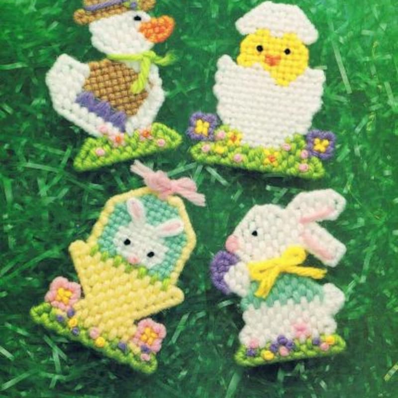 Plastic Canvas Flag Pin - Etsy UK