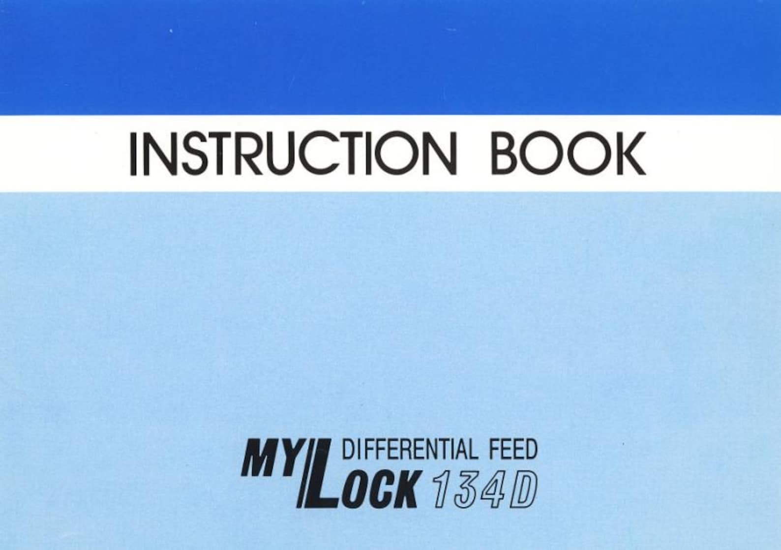 Janome Mylock 134d Overlocker / Serger Instruction Manual PDF Download ...