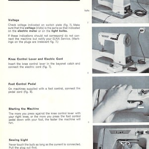 Elna Supermatic, Star SU Green and Plana Sewing Machine ; 1952-1958 ...