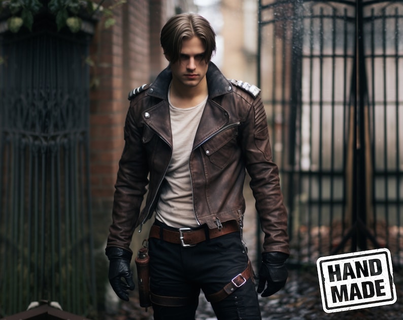 Resident Evil Leon Kennedy Costume Authentic & Detailed - Etsy Australia