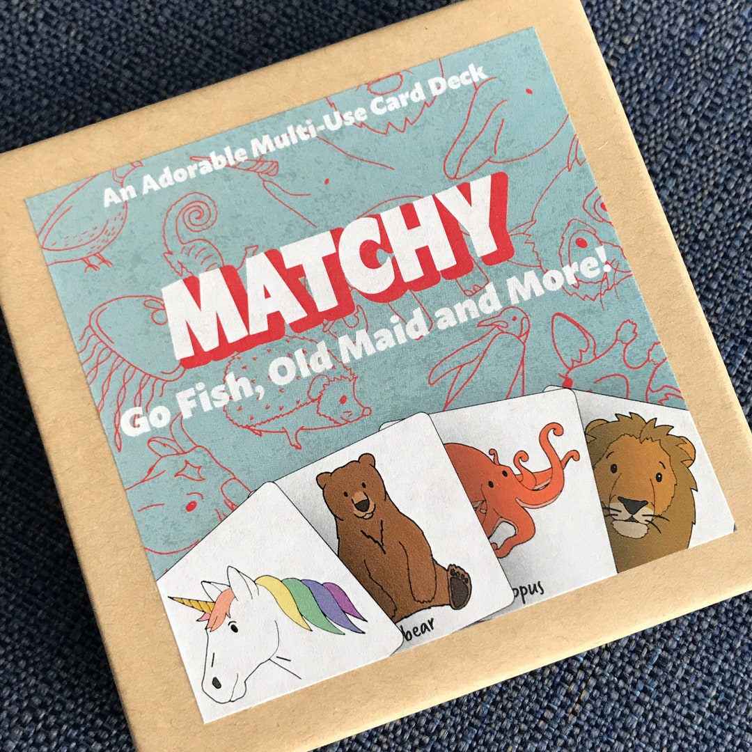 A-Z Animals Go-fish Style Card Game for Preschoolers and - Etsy UK