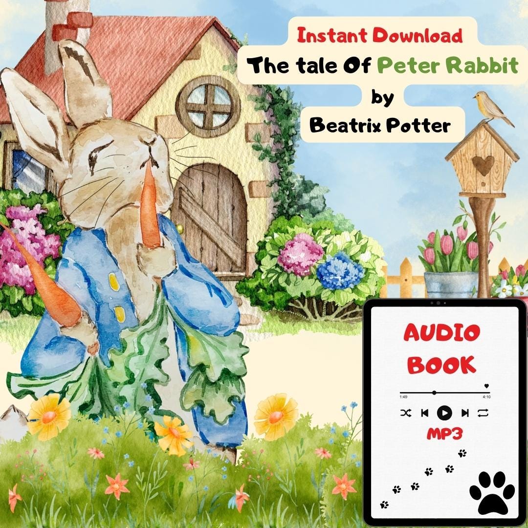 The Tale of Peter Rabbit Audio Book Bedtime Classic Story for Children ...