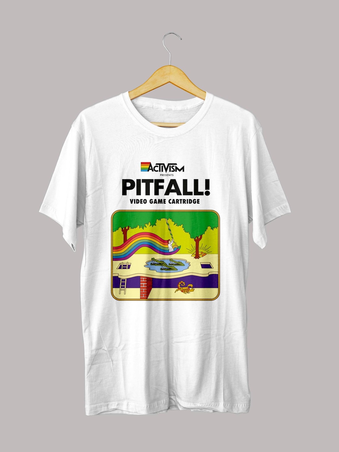 Activision Pitfall Atari 2600 Retro Unisex T-shirt S-4XL - Etsy