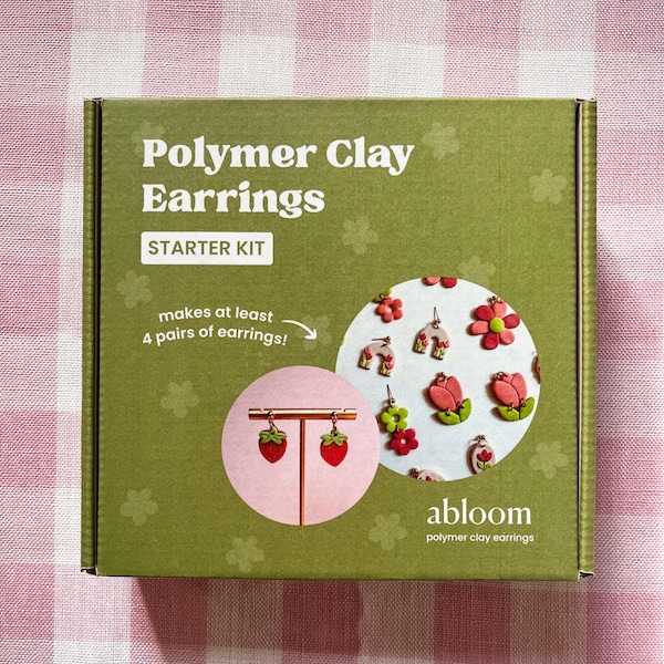 Clay Earring Diy Kit - Etsy