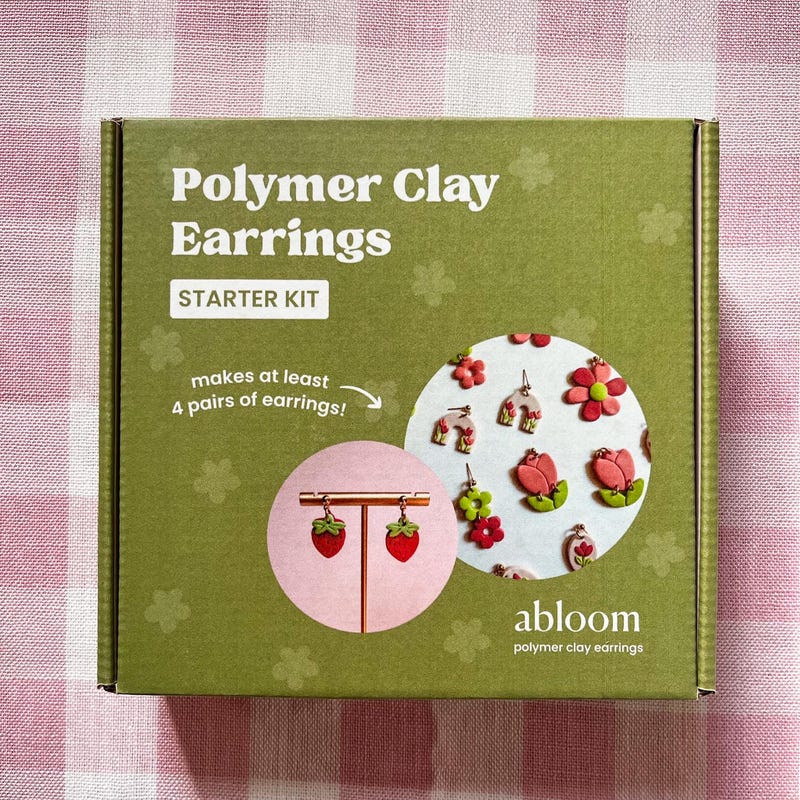 Polymer Clay Earring Kit - Etsy