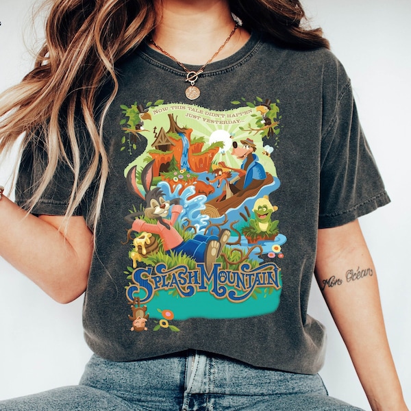 Splash Mountain Shirt - Etsy