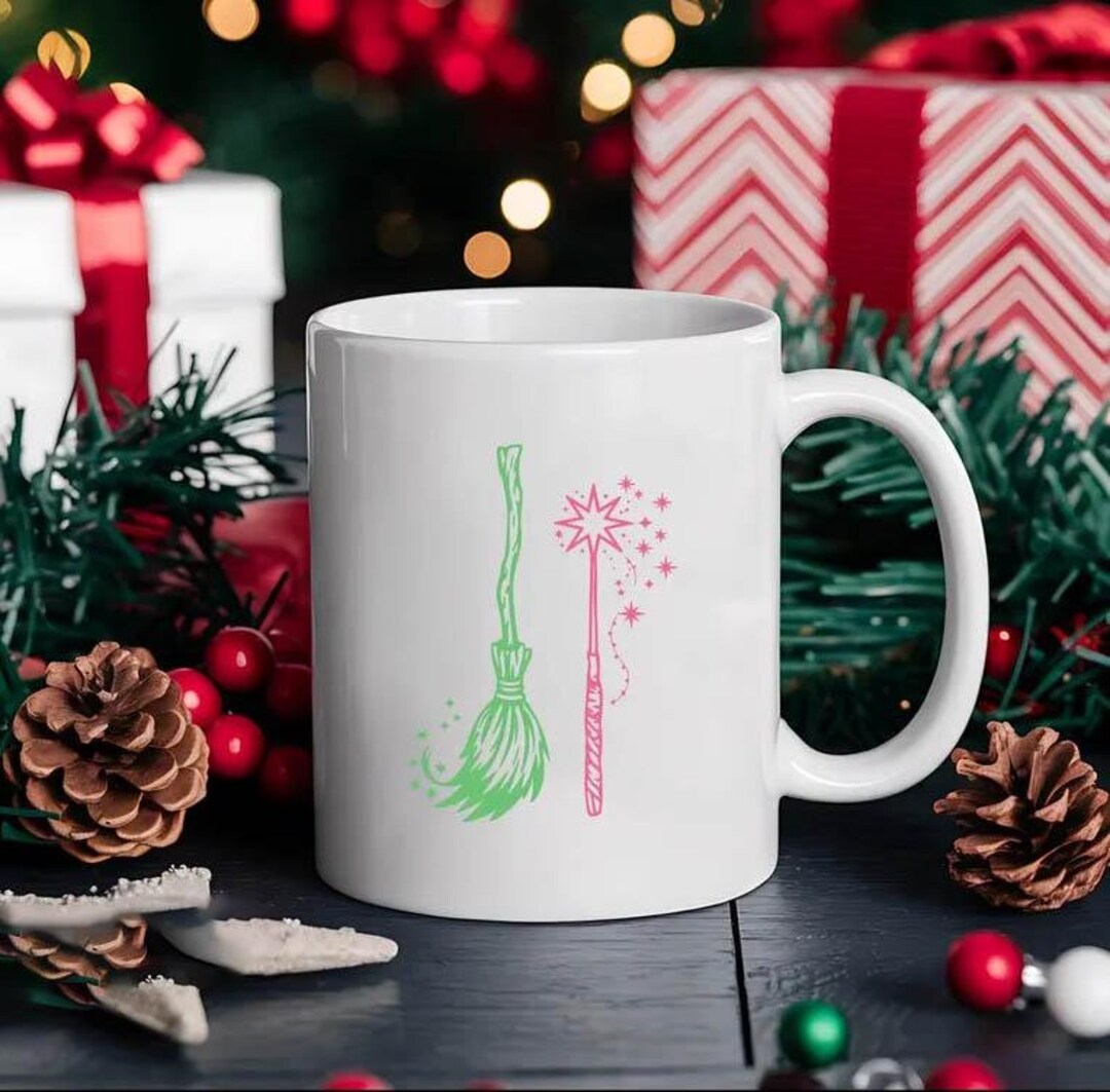 Elements Wicked Mugs, Changed for Good Mugs, Witch Pink and Green Mugs ...
