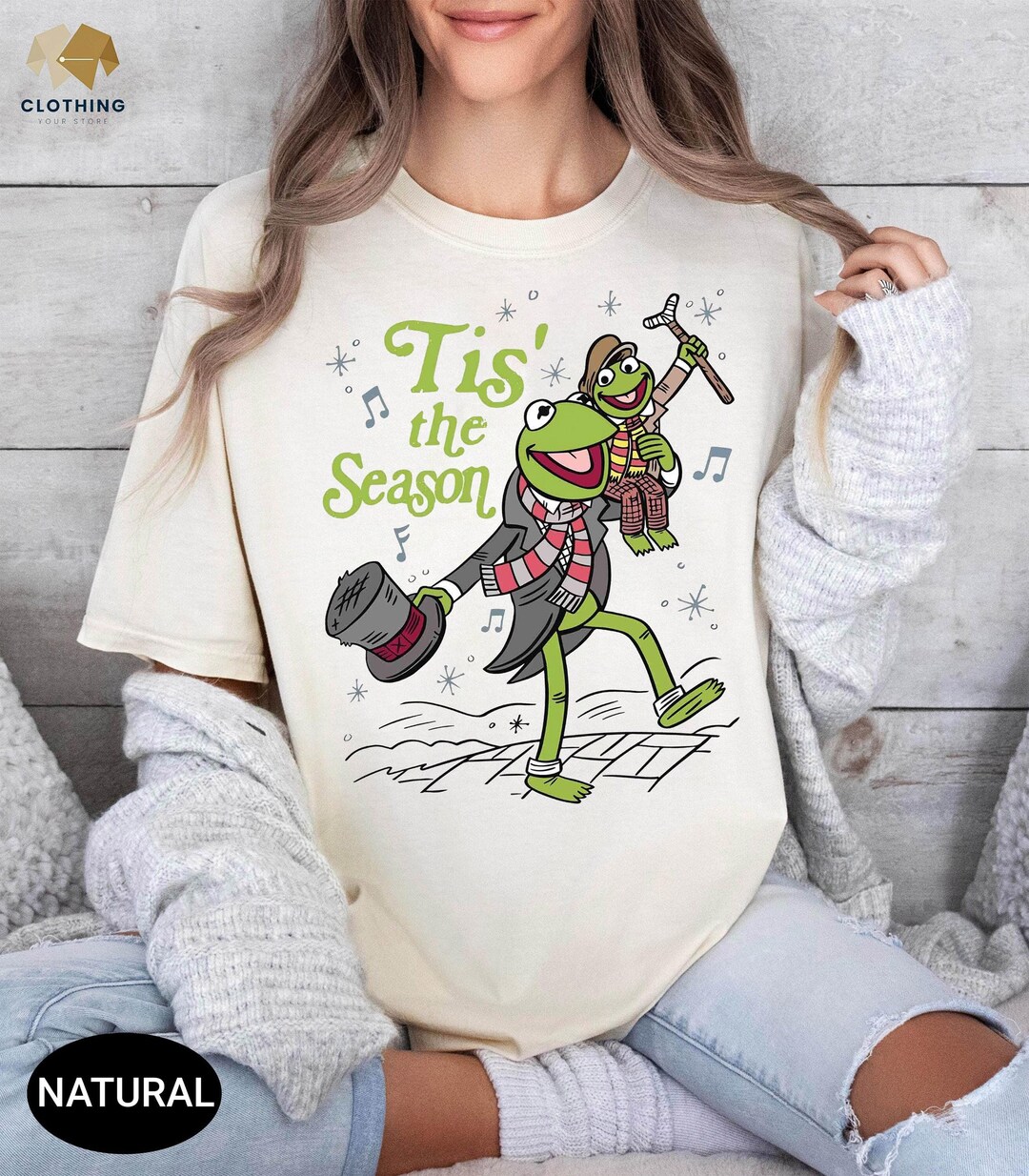 Muppet Christmas Carol Kermit the Frog and Tiny Tim Tis the Season to ...