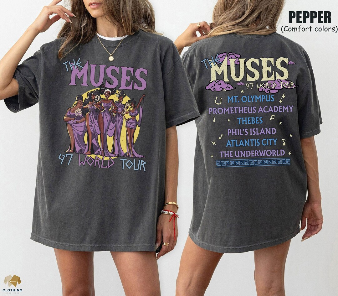 Disney Hercules the Muses 97 World Tour Shirt, Kids Disney Shirt, Retro ...