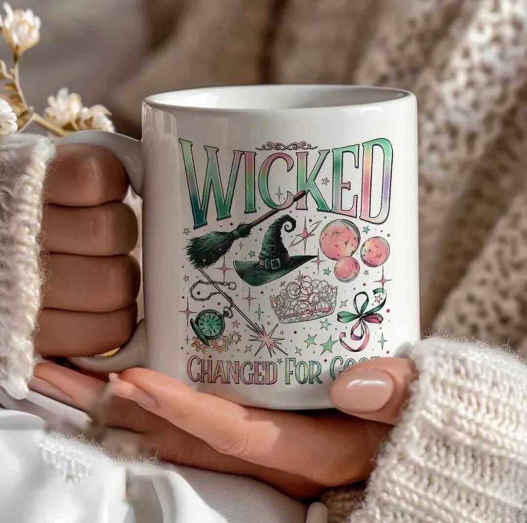Wicked Changed for Good Mugs, Wicked Defy Gravity Mugs, Wizard of Oz ...