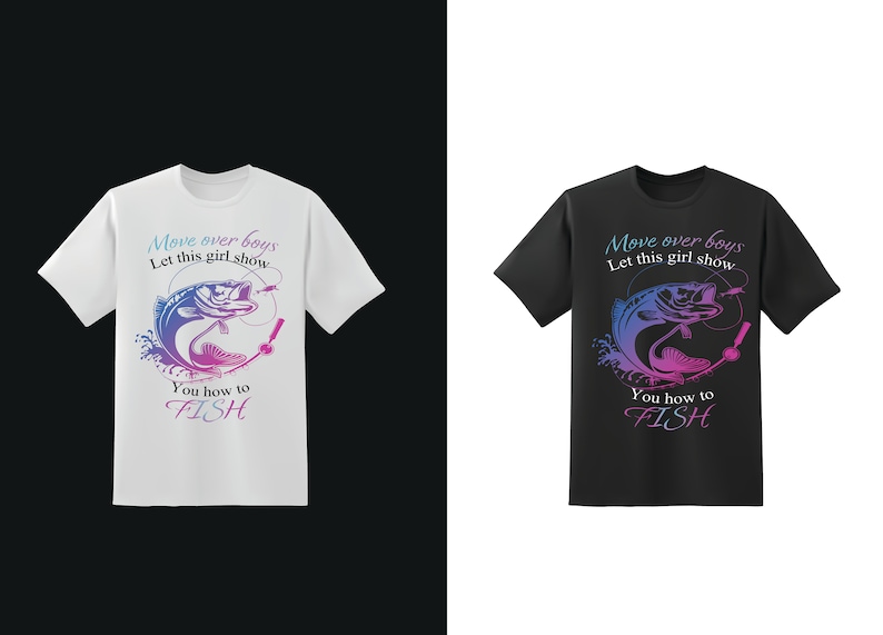 Move Over Boys Let A Girl Show You How to Fish - Etsy