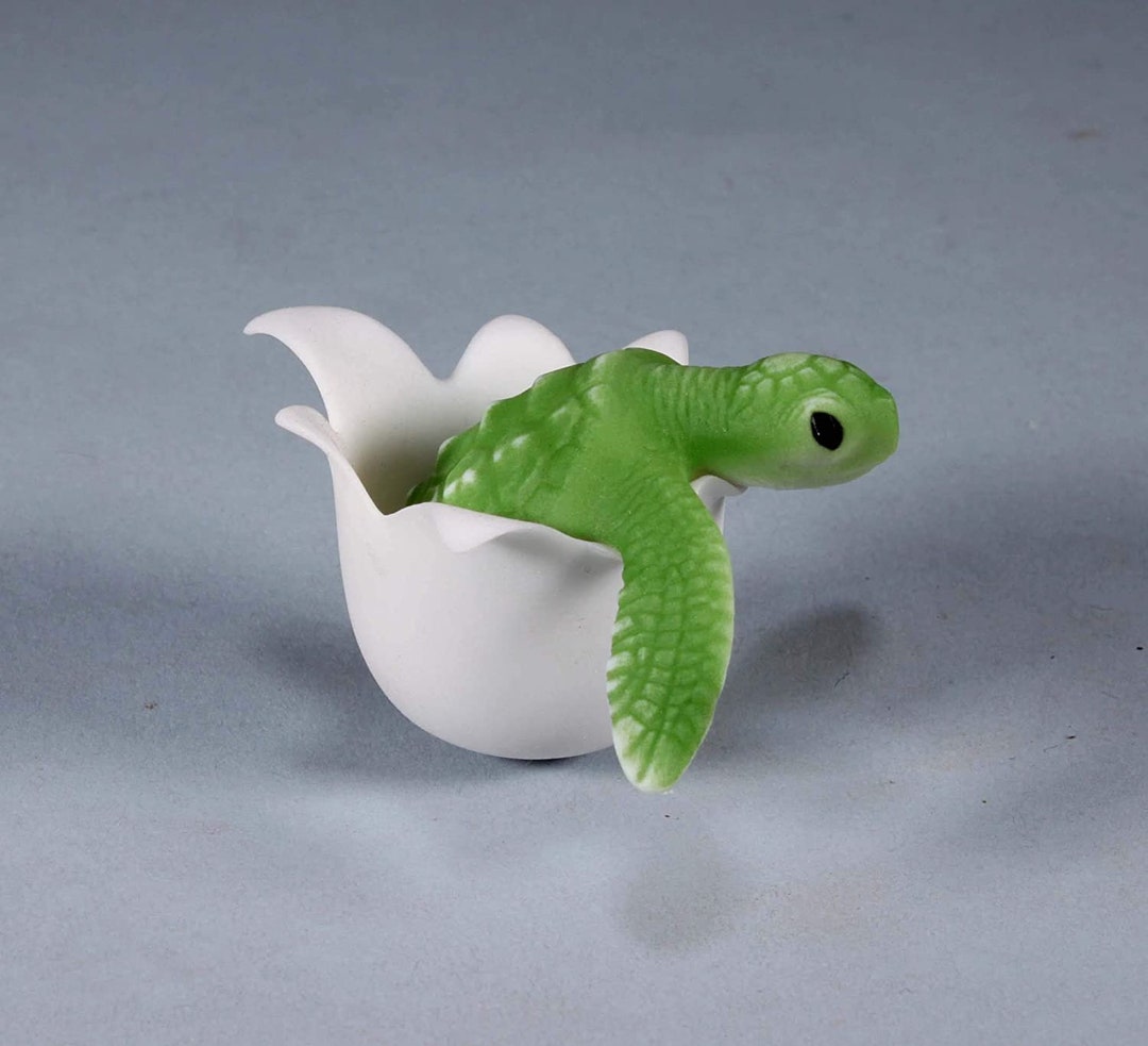 Hatching Turtle Mobile Swing Sculptureoffice Desktop - Etsy