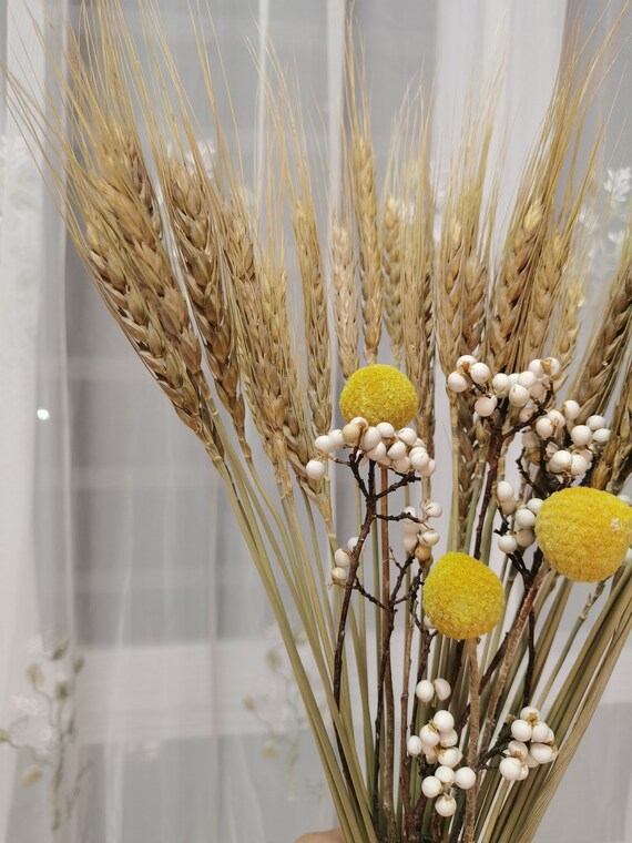 Dried Wheat Arrangements