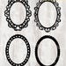 Lace Frames SVG and PNG for Cricut, Etching and Decorative Circle ...
