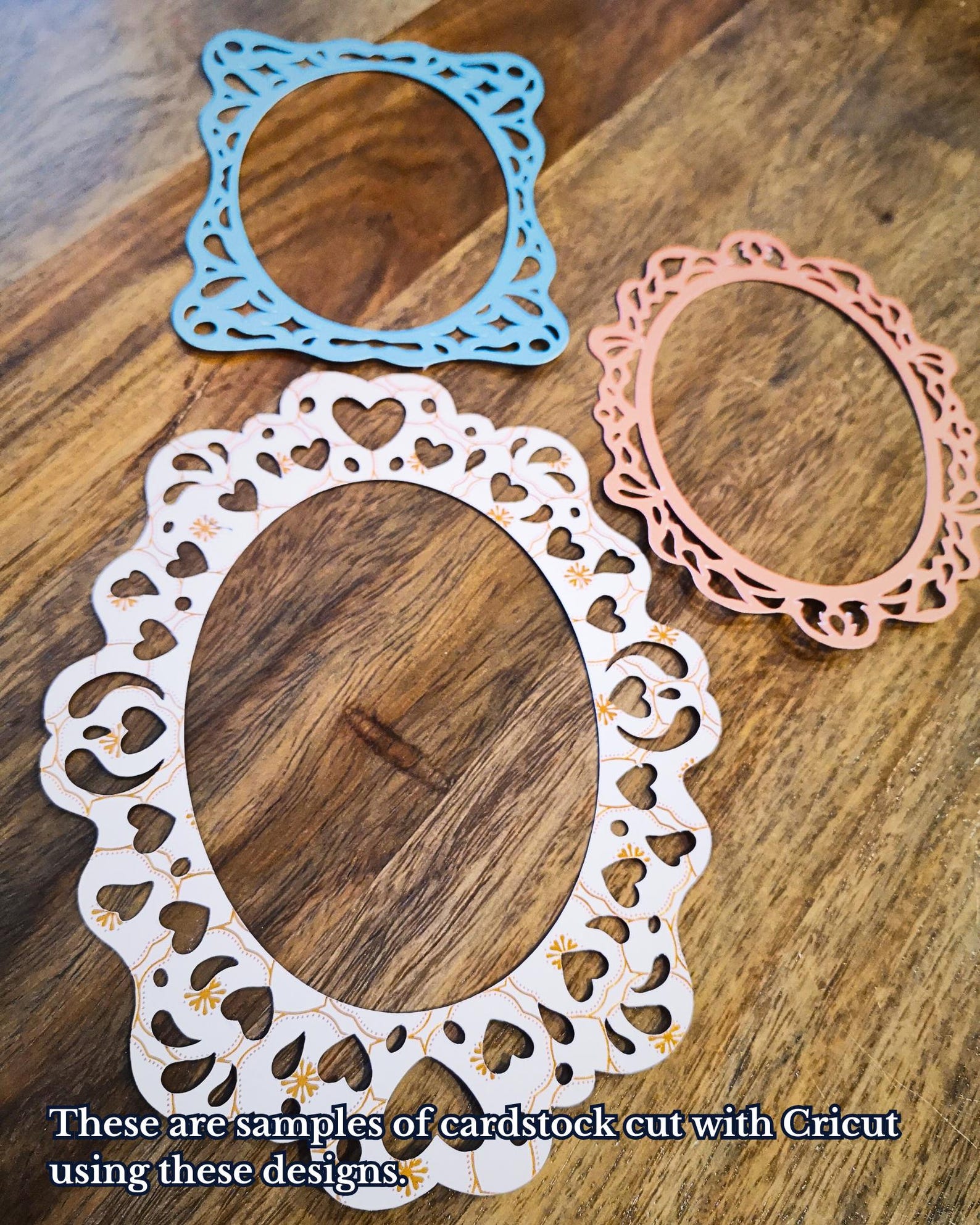 Lace Frames SVG and PNG for Cricut, Etching and Decorative Circle ...