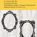 Lace Frames SVG and PNG for Cricut, Etching and Decorative Circle ...