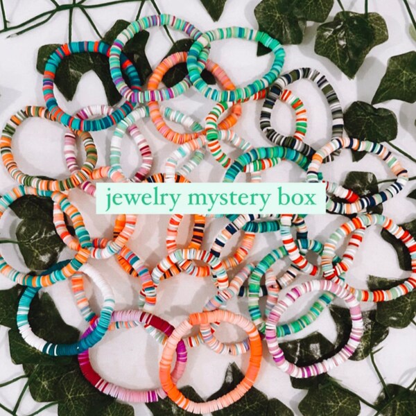 Preppy Jewelry Mystery Box - Etsy
