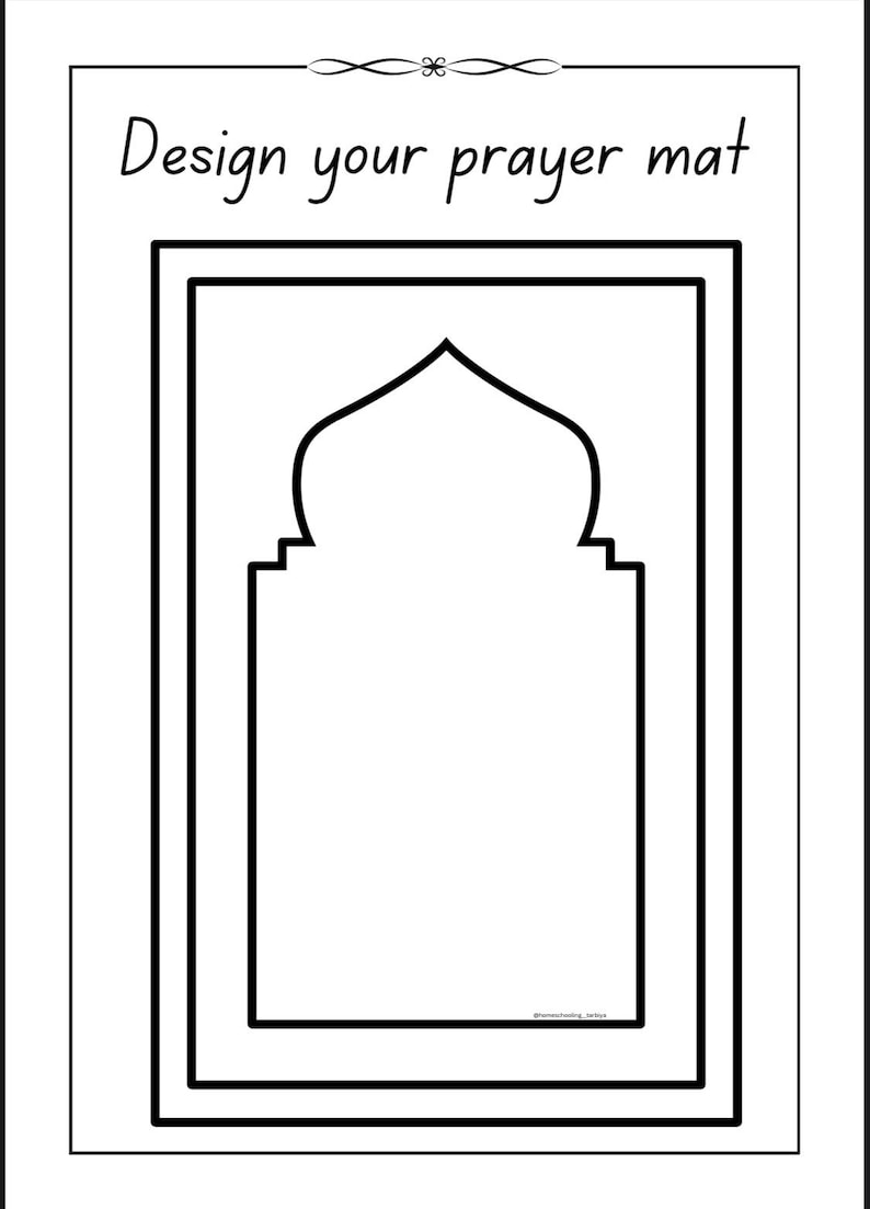 Design Your Own Prayer Mat - Etsy