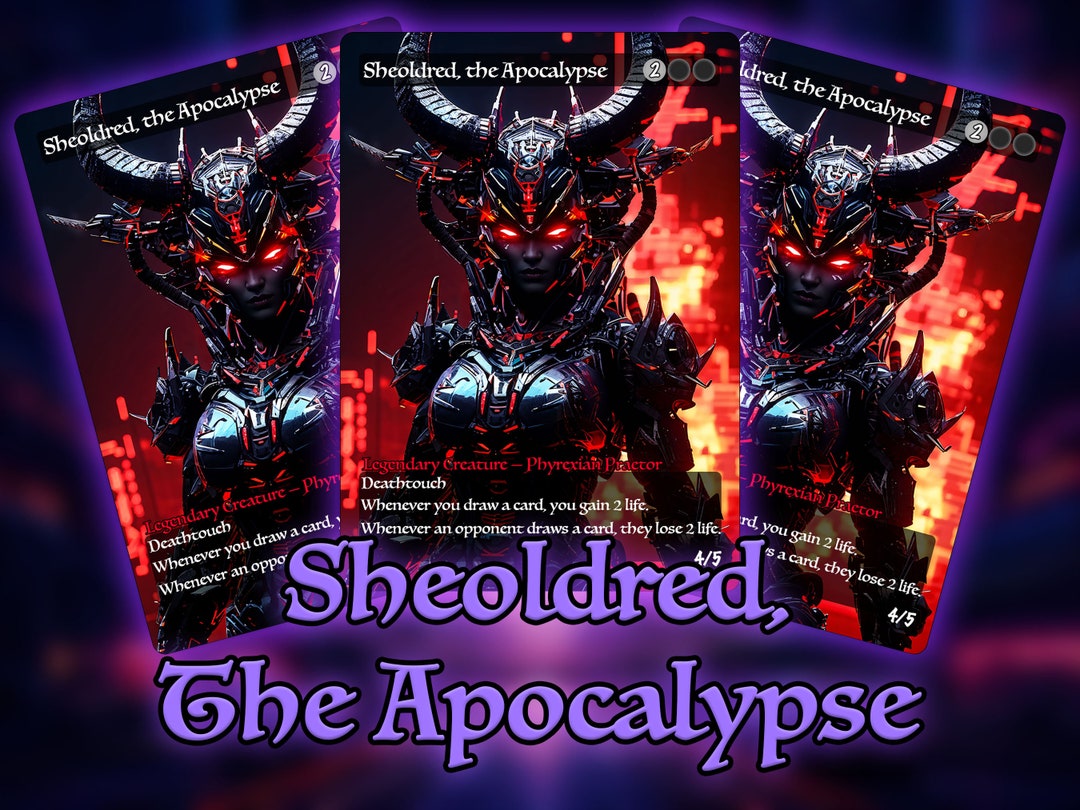 Sheoldred the Apocalypse / Premium MTG Proxy Cards / Commander Proxies ...