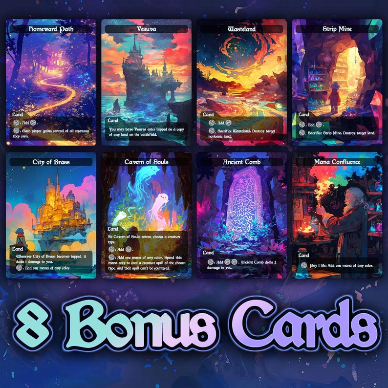 Fetch Lands | 18 Card Premium EDH Proxy Bundle - Etsy