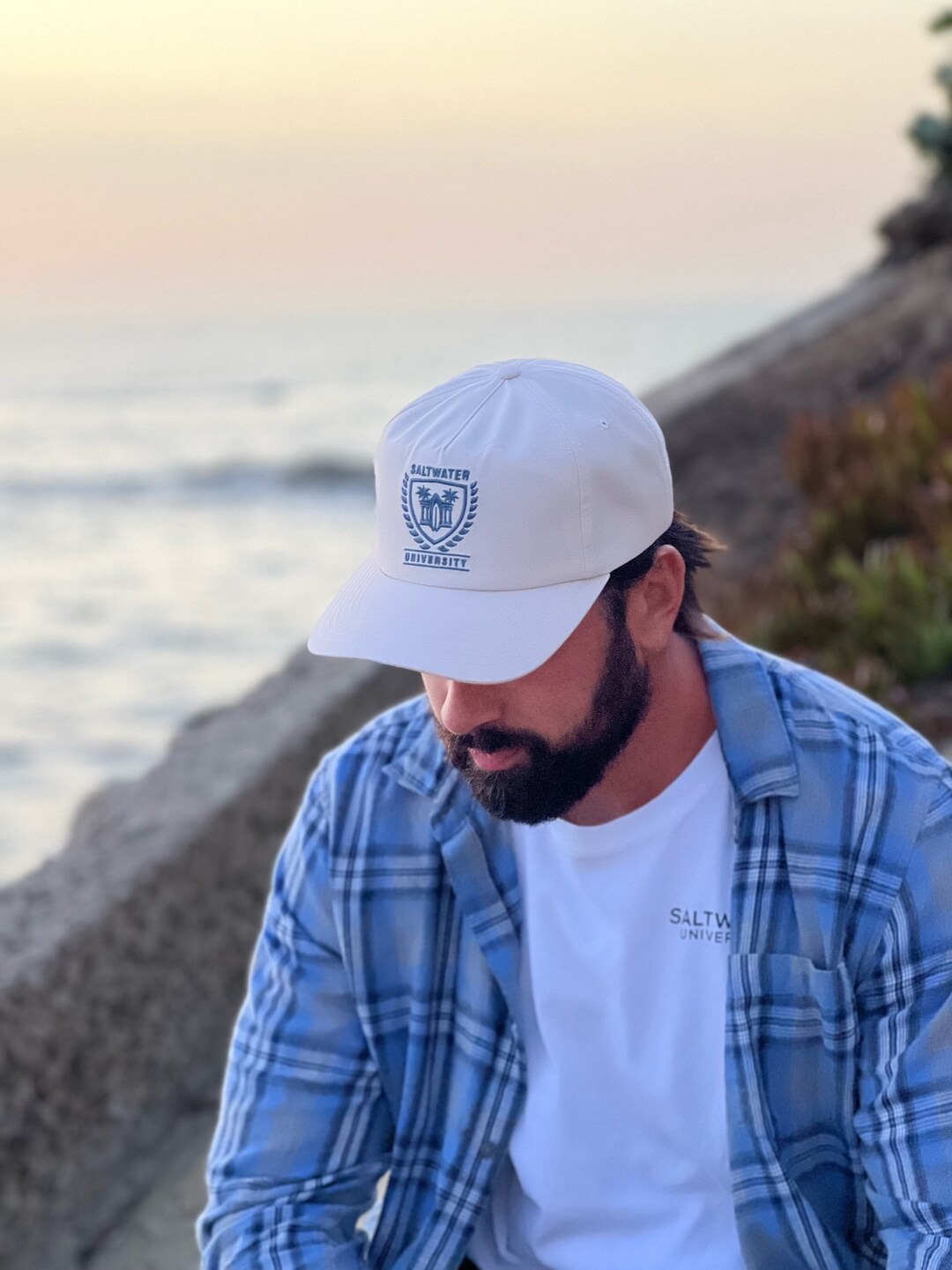 Saltwater University Nylon Snapback - Etsy