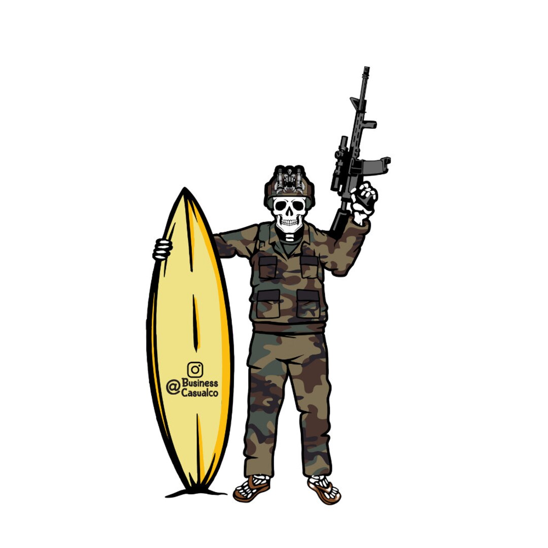Military Surf Stickers - Etsy