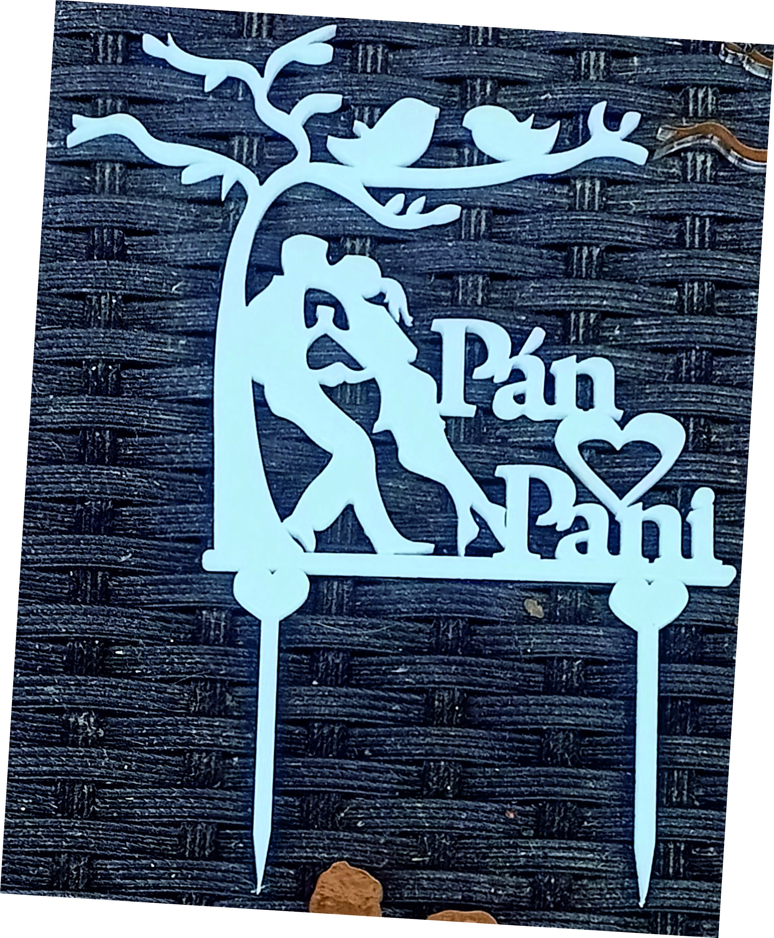 Gift for Newlyweds Wedding Cake Topper Cdr Dwg Dxf - Etsy