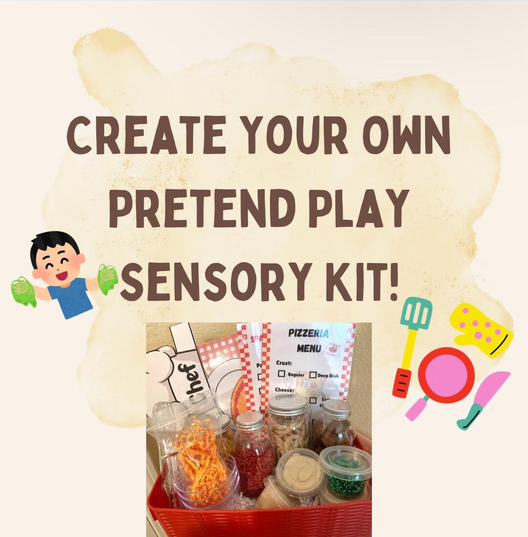 Build Your Own Pretend Play Sensory Kit L Custom Sensory Kit for Kids I ...