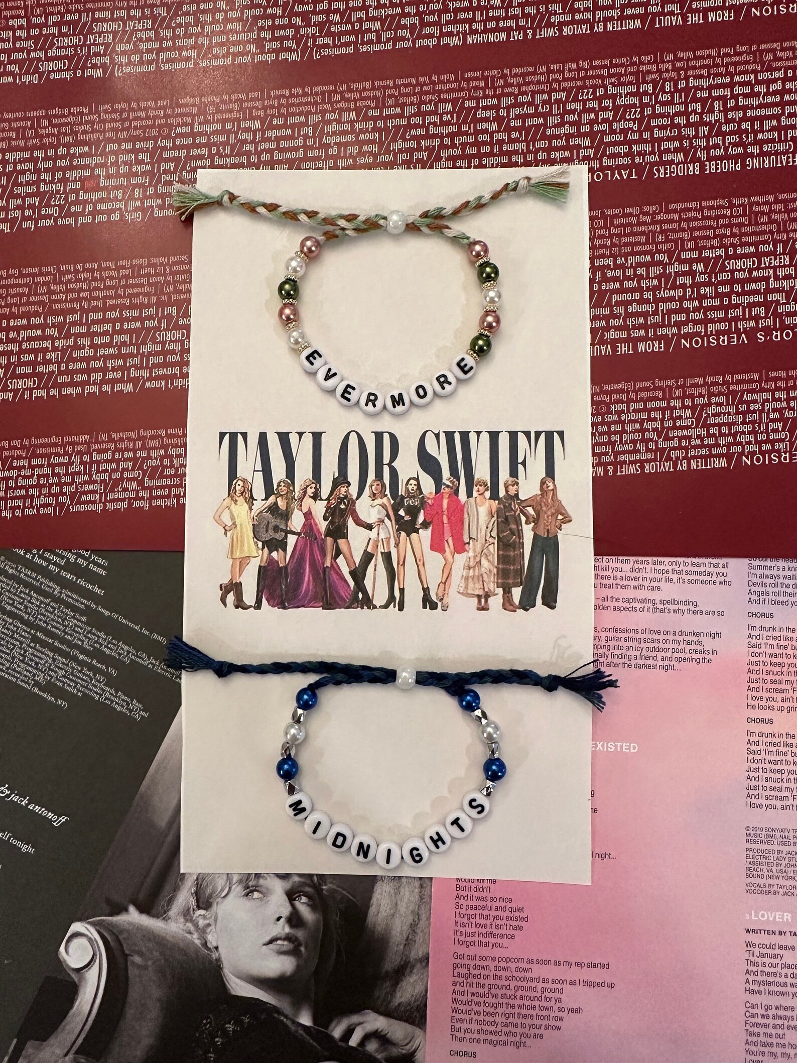 All Eras Set of 10 /taylor Swift /eras Tour /friendship - Etsy