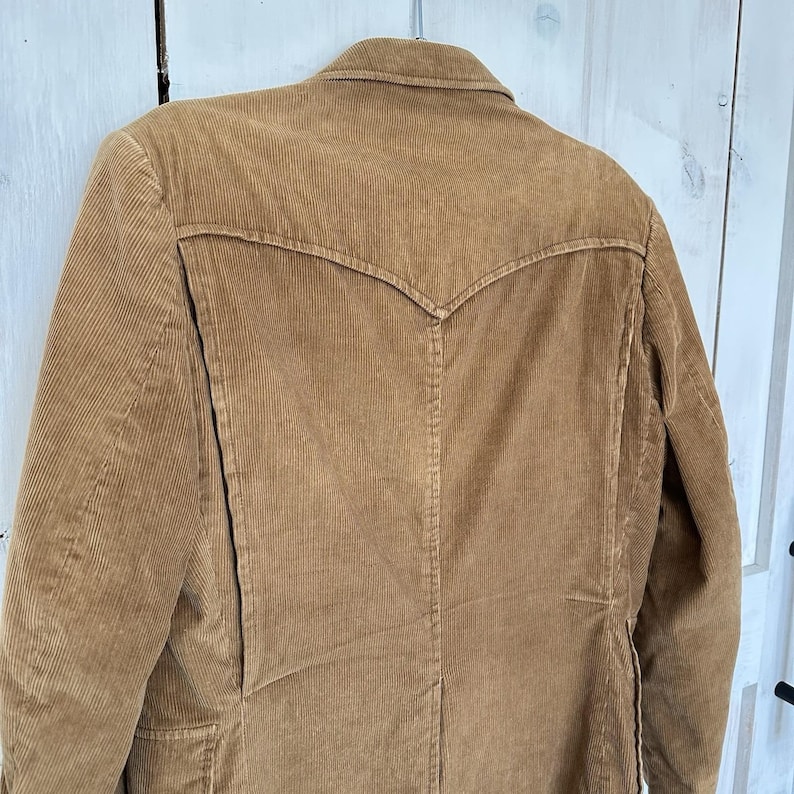 Vintage Brad Whitney Brown Corduroy Western Sport Coat Blazer Jacket Western 38R - Etsy