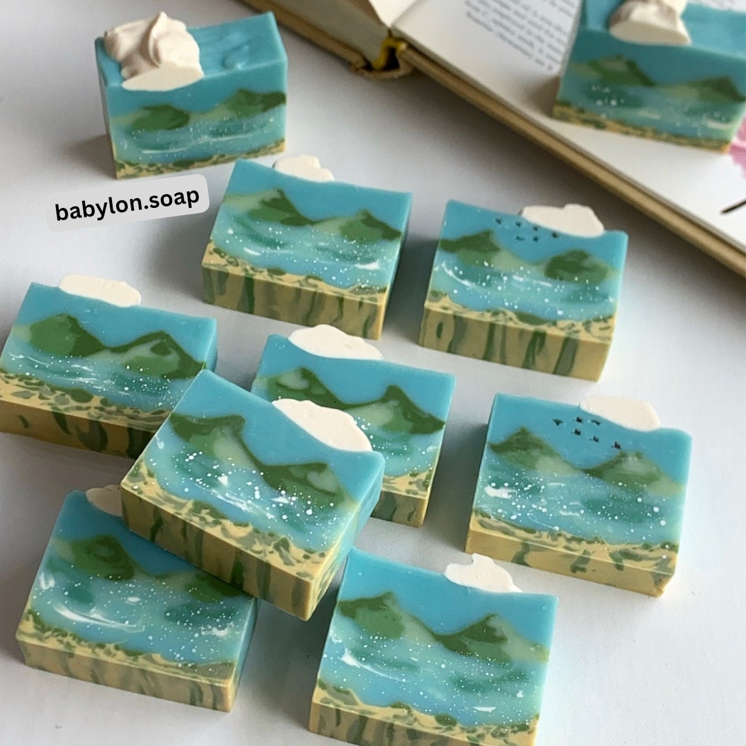 Landscape Soap Natural Soap Soap Special Gift Unique - Etsy