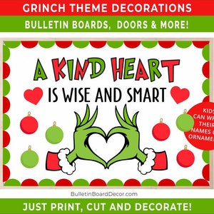 Grinch Hallway Decorations - Etsy