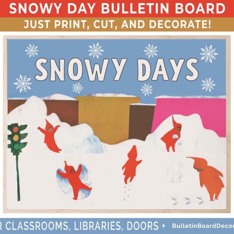 Winter Bulletin Board Kit - Etsy
