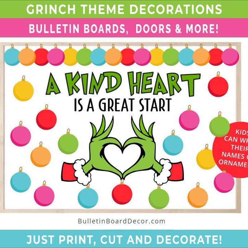 Grinch Borders - Etsy