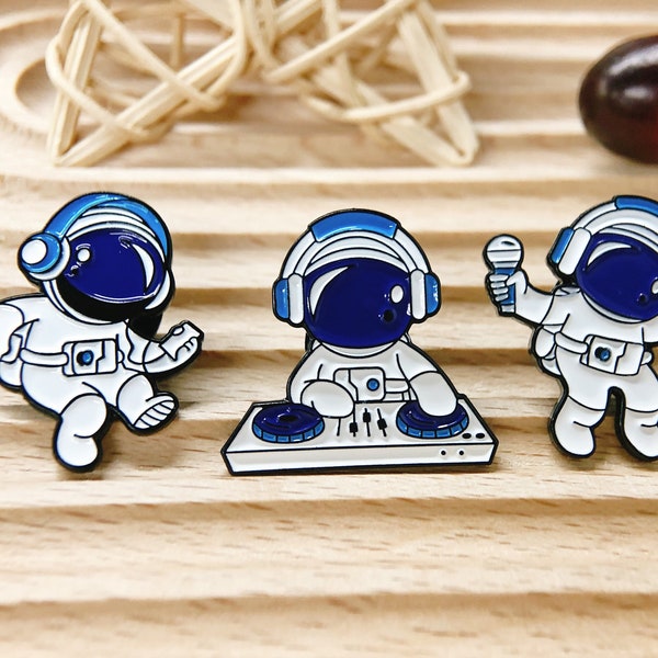 Space Enamel Pin Etsy