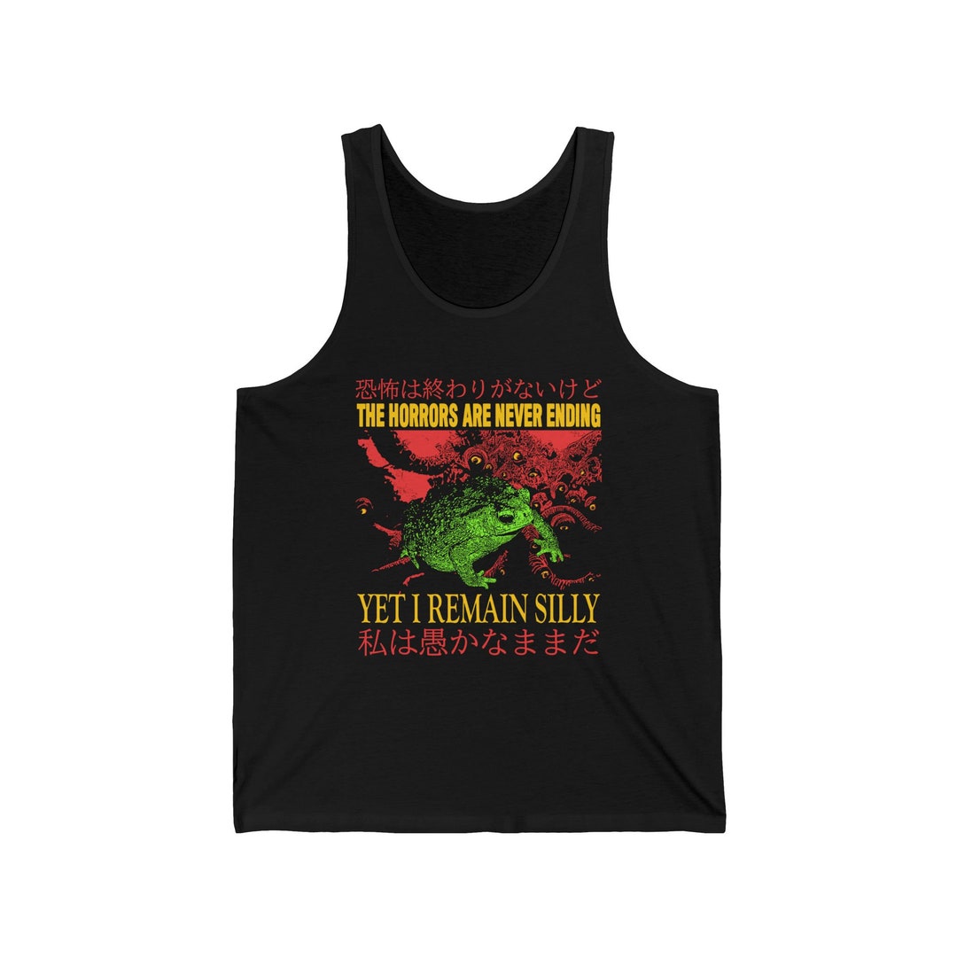 The Horrors Frog Tank Top - Etsy