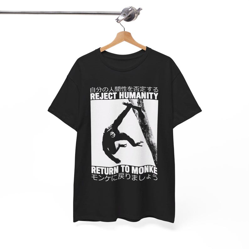 Return to Monke Japanese T-shirt - Etsy