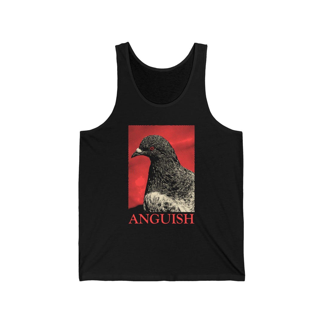 Anguish Pigeon Tank Top - Etsy